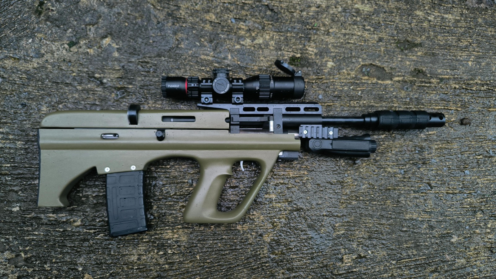 PCP AUG STYR SMALL/MEDIUM GAME 3000PSI AMAN 2500PSI - Sniper Warrior